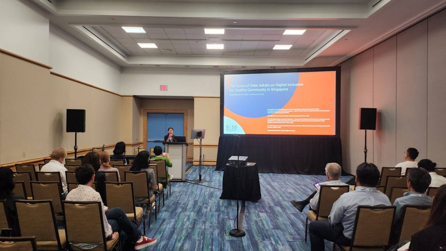 DIHAC study investigator Professor Carol Ma presenting at ...